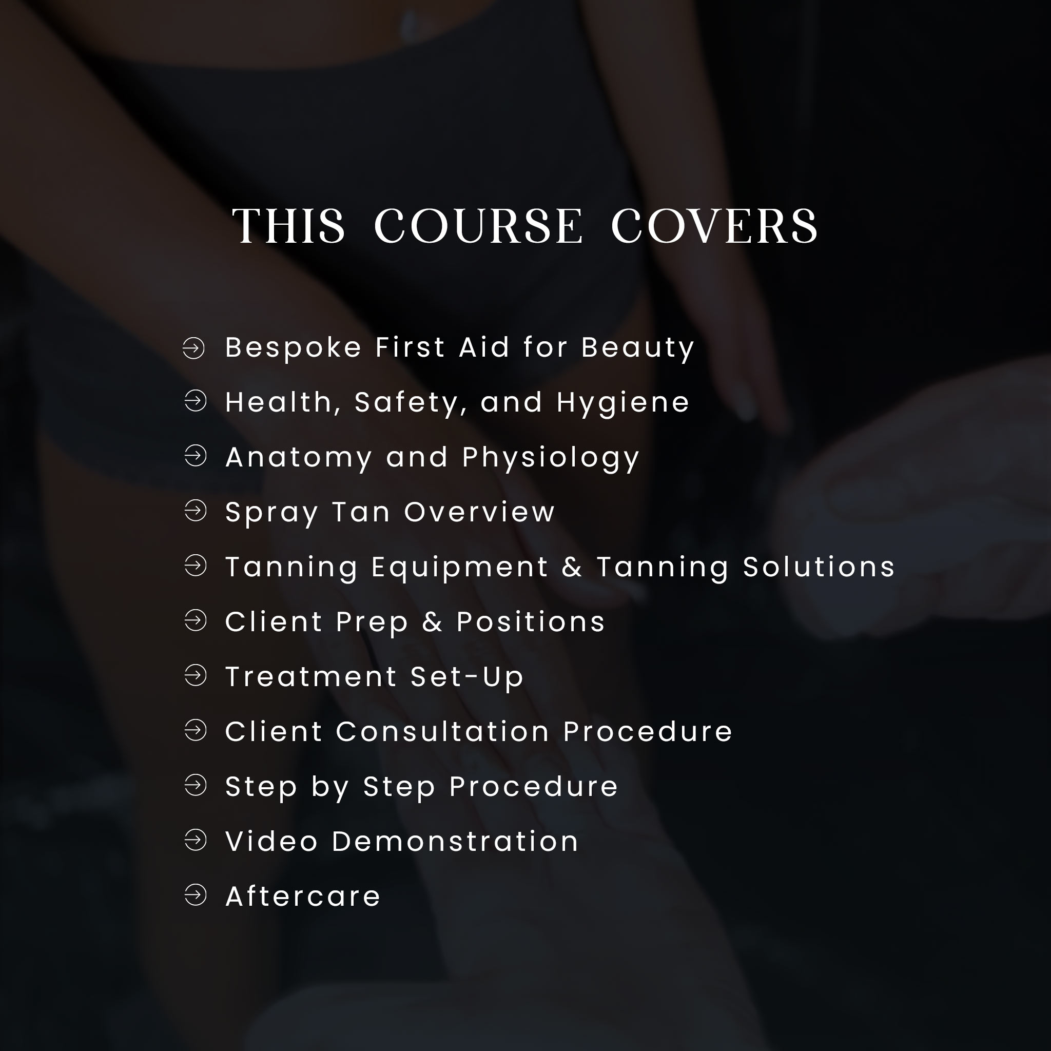 Online Spray Tan Course | The Online Beauty Courses 100+ Courses