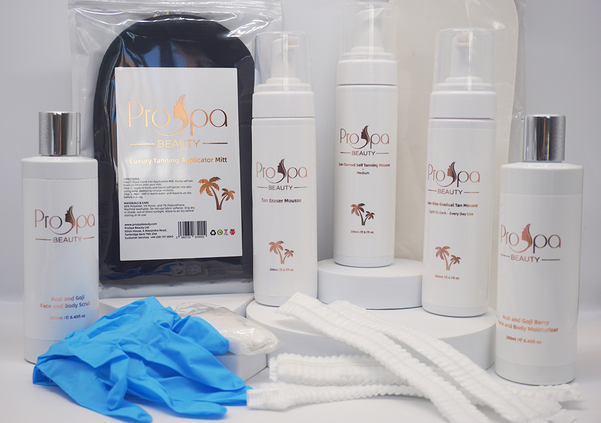 ProSpa Manual Application Tan Kit | The Online Beauty Courses 100+ courses